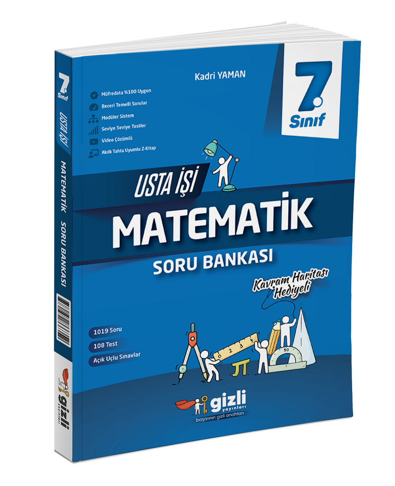 7.Sınıf Matematik Usta İ̇şi Soru Bankası+Kavram Haritası - 240.00 Tl 7.Sınıf Matematik Usta İ̇şi Soru Bankası+Kavram Haritası - 240.00 Tl